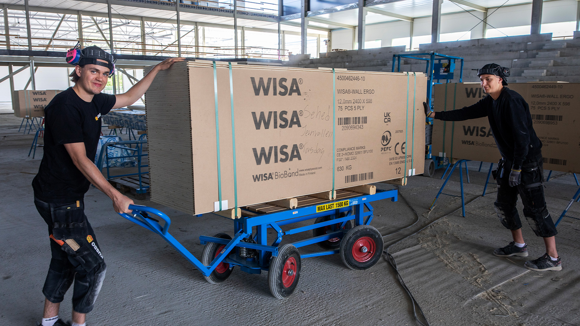 WISA-Wall Ergo carefully selected for Swedish sustainable arena ...