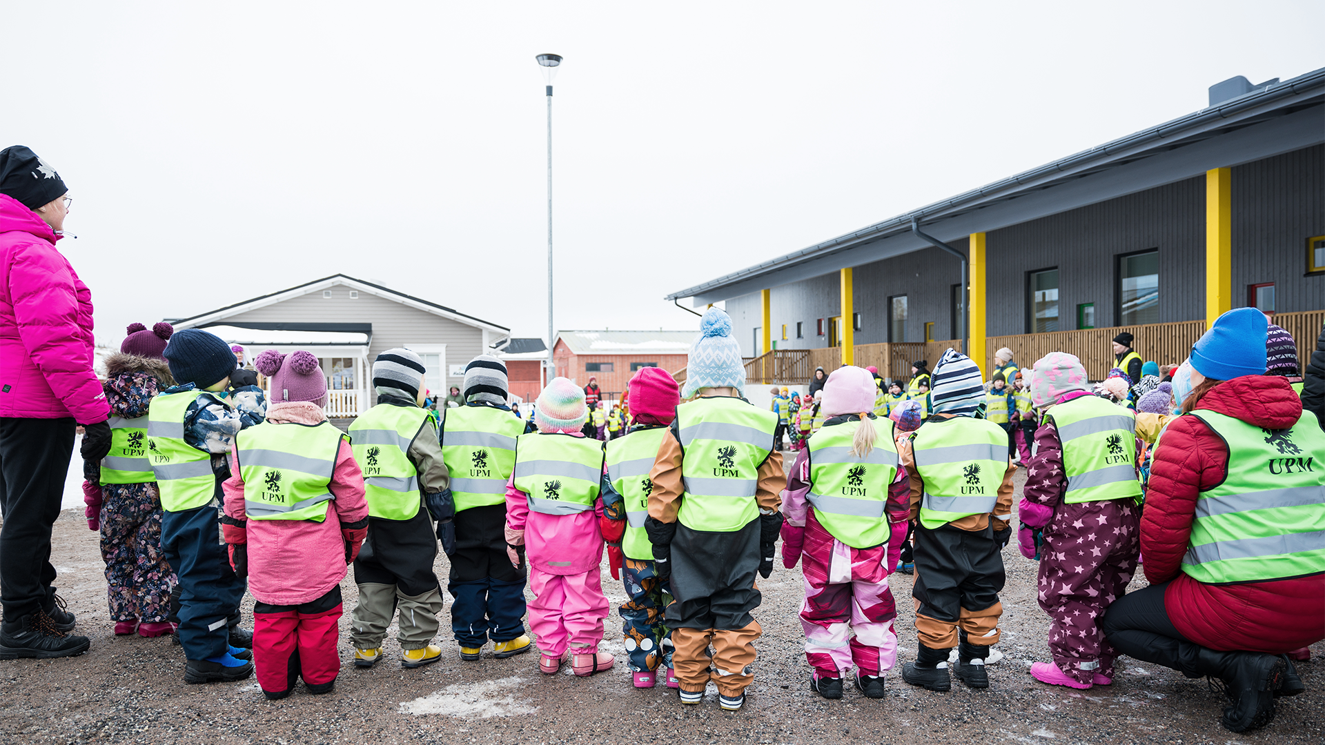 UPM Pellos donates safety vests to Ristiina’s daycare centre | A ...